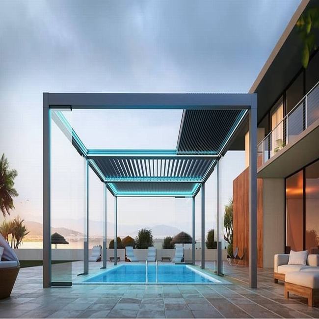 Louvered Roof
